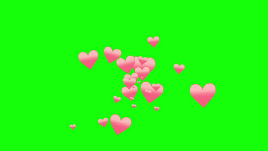 Green Screen and Heart Movement Stock Footage Video (100% Royalty-free ...