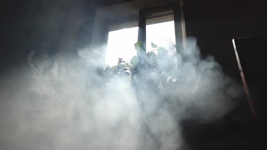 Smoke in the Rays of Stock Footage Video (100% Royalty-free) 1009813379 ...