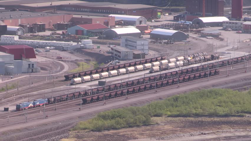 Ore Train in Kiruna Mine Stock Footage Video (100% Royalty-free ...
