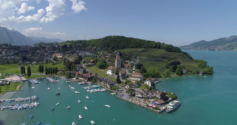 Spiez Castle in Switzerland image - Free stock photo - Public Domain ...