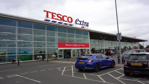 Tesco Supermarket Stock Video Footage - 4K and HD Video Clips ...