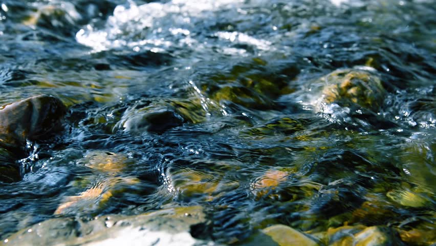 Rocks near the stream in the mountains image - Free stock photo ...
