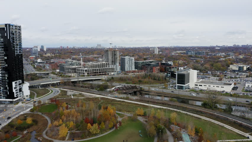 Toronto, Canada - November 11th, Stock Footage Video (100% Royalty-free ...