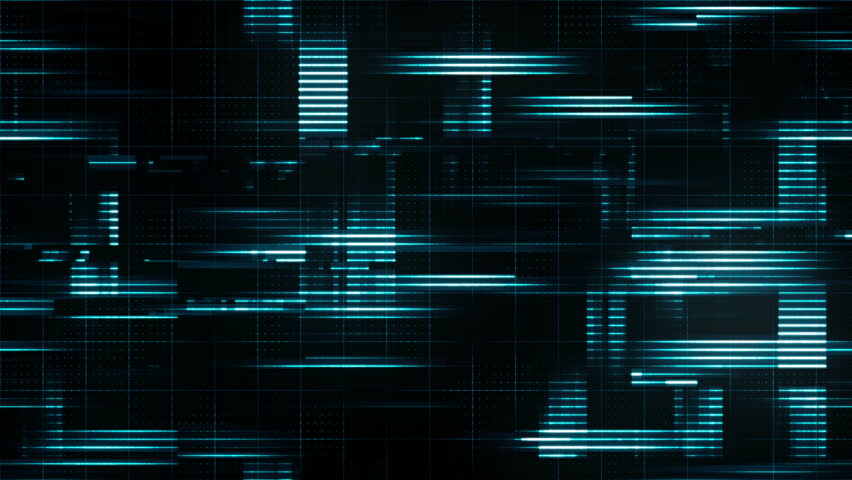 Abstract Cyberspace Texture with Moving Stock Footage Video (100% ...