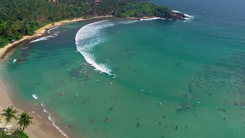 Matara Beach landscape, Sri Lanka image - Free stock photo - Public ...