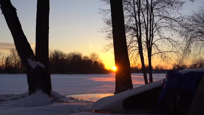 Frozen Wisconsin River image - Free stock photo - Public Domain photo ...