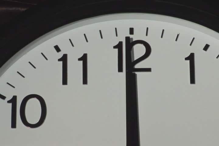 PAL: Clock Strikes 12 Stock Footage Video 224893 | Shutterstock