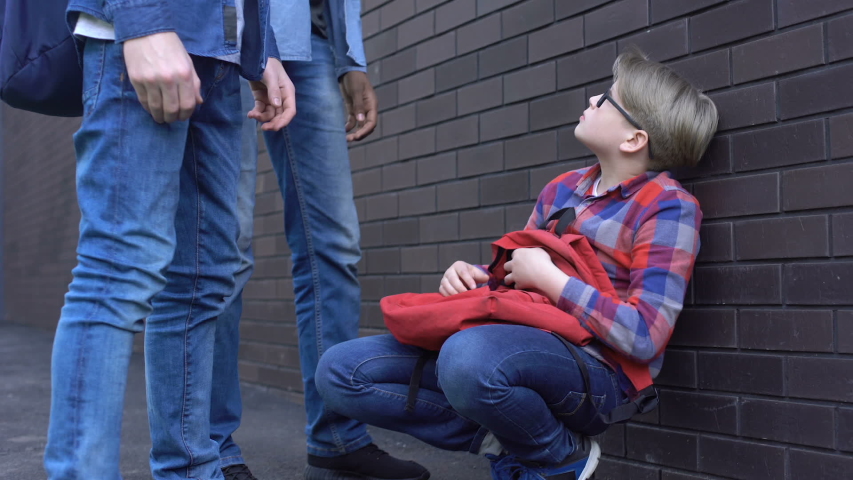 Schoolchildren Throwing Things Out of Stock Footage Video (100% Royalty ...