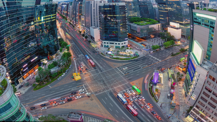 Night Time in Incheon with street Lights in South Korea image - Free ...