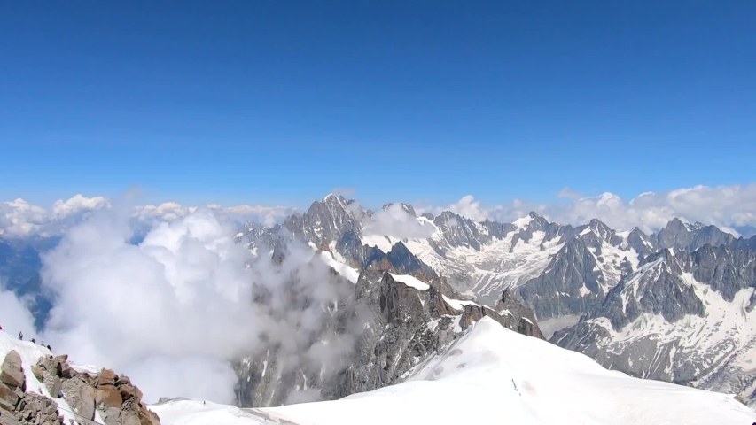 View of the French Alps Mountain Landscape image - Free stock photo ...
