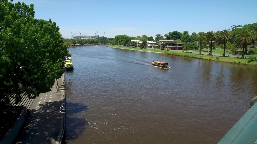 Yarra River in Melbourne, Victoria, Australia landscape image - Free ...