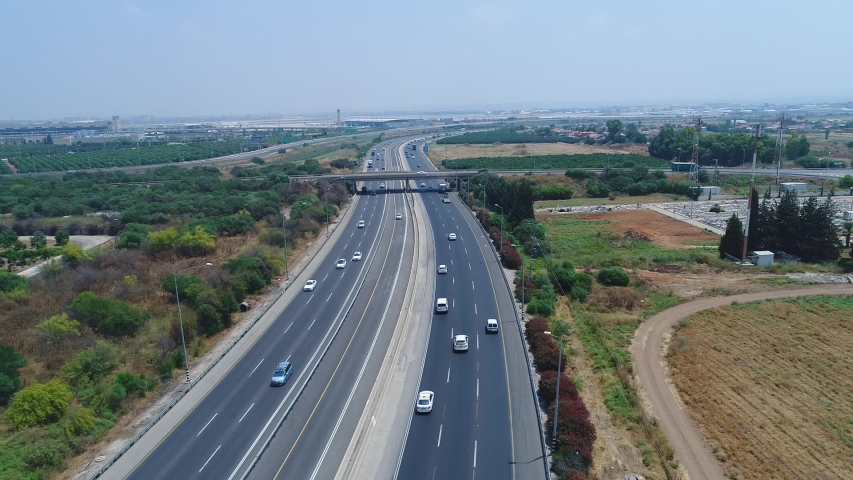 Highway into Tel-Aviv, Israel image - Free stock photo - Public Domain ...