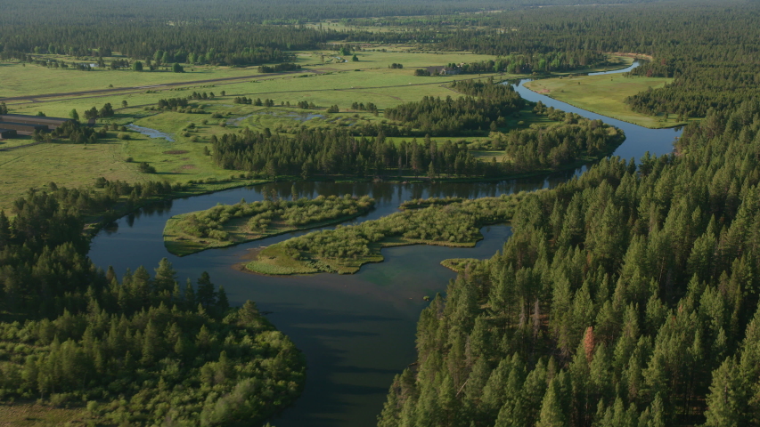 Wood River Landscape in Oregon image - Free stock photo - Public Domain ...