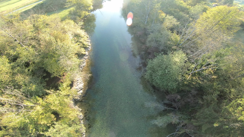 Mountain Valley Landscape with Stream running through image - Free ...
