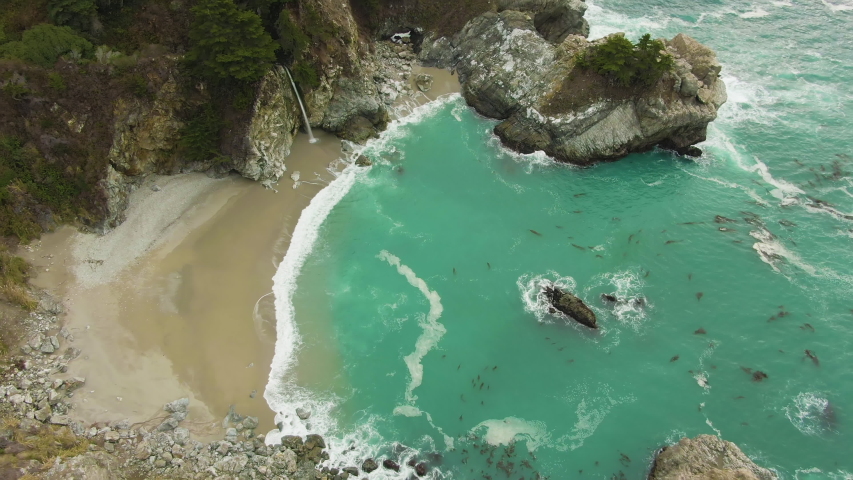 Big Sur coast landscape and seashore in California image - Free stock ...