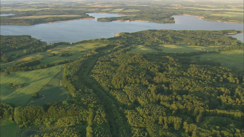 Aerial Germany-old East German Border Stock Footage Video (100% Royalty ...