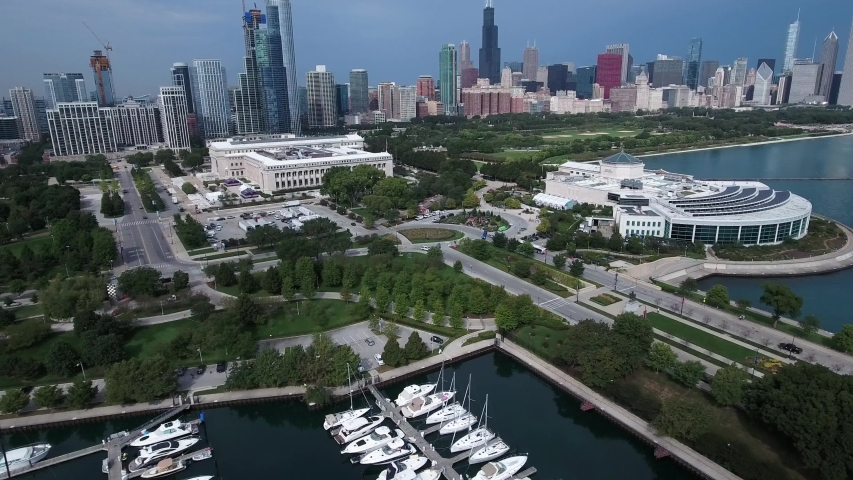 Chicago Lakefront in Chicago, Illinois image - Free stock photo ...