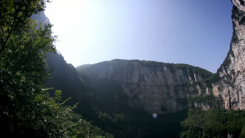 Stock video of xiaozhai tiankeng heavenly pit,the world's deepest ...