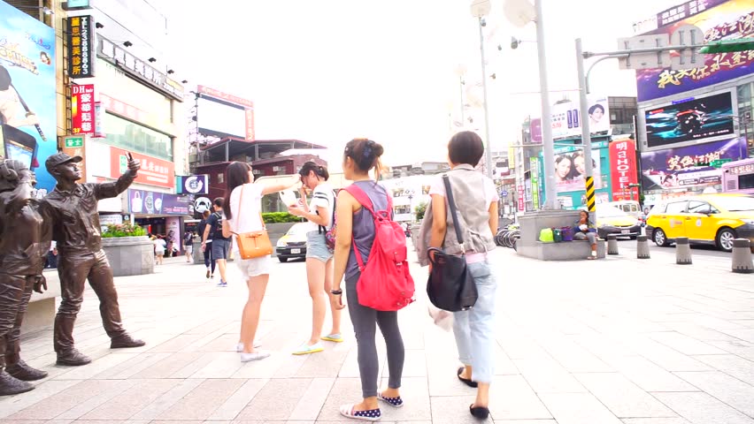 Taipei, Taiwan -july 5th, Girls Stock Footage Video (100% Royalty-free ...