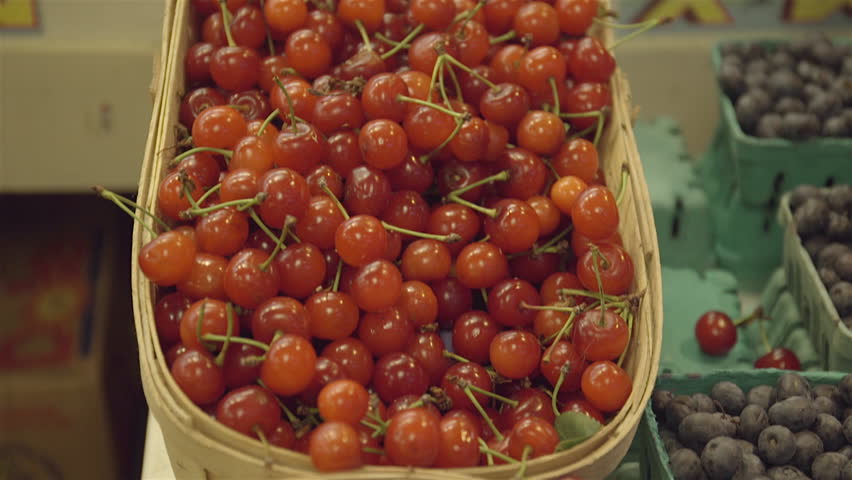 Bunch of Cherries on sale image - Free stock photo - Public Domain ...
