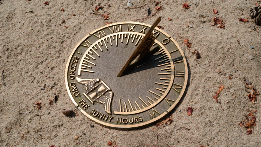 Sundial Time-lapse (full Day Animation) Stock Footage Video 14057744 ...