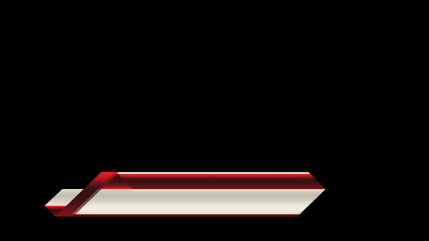 Animated Lower Third Banner Bar Screen Broadcast Name Plate Filmati e ...