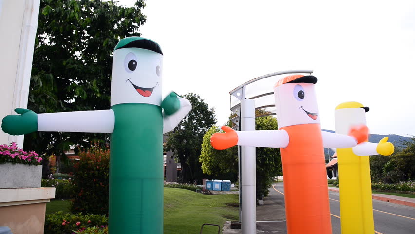 Stock video of air dancer tube man, sky dancer | 11675339 | Shutterstock