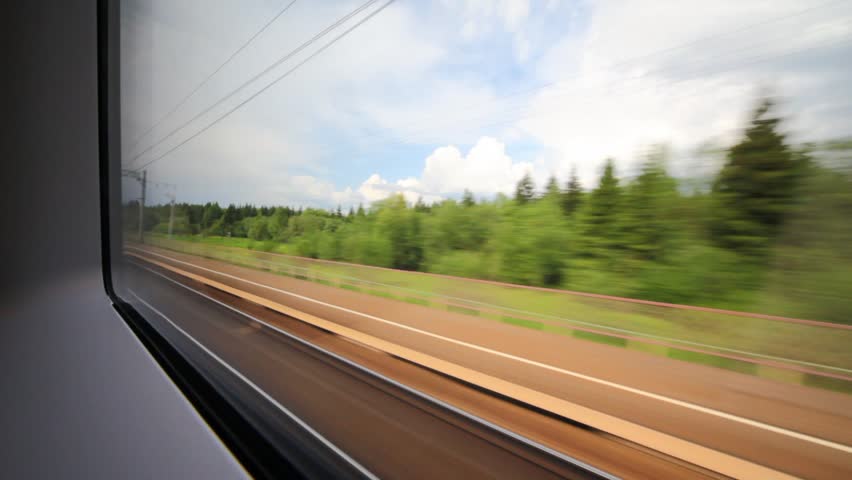 Train Window View Stock Footage Video | Shutterstock