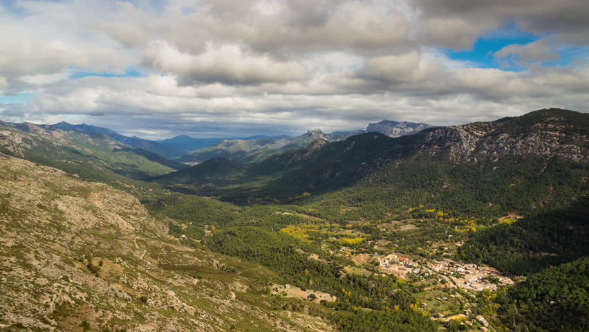 The Village Of Krassi Nestled Among The Mountains Of Hersonissos ...