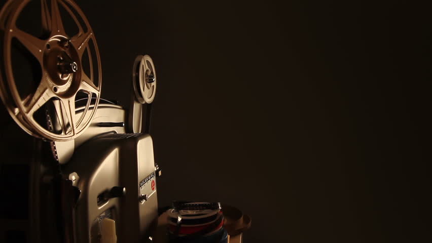 Movie Projector Screen Loop NTSC. Movie Projector Screen In 4x3 Format ...