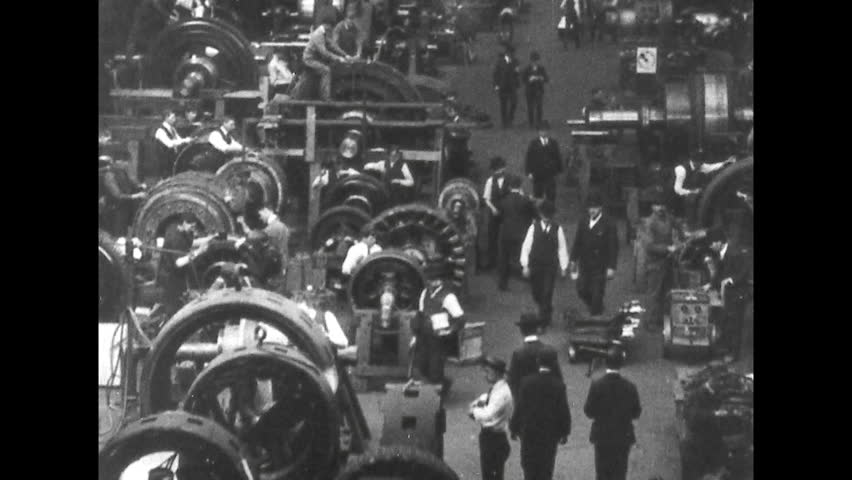 United States 1900s: Men Working Stock Footage Video (100% Royalty-free ...