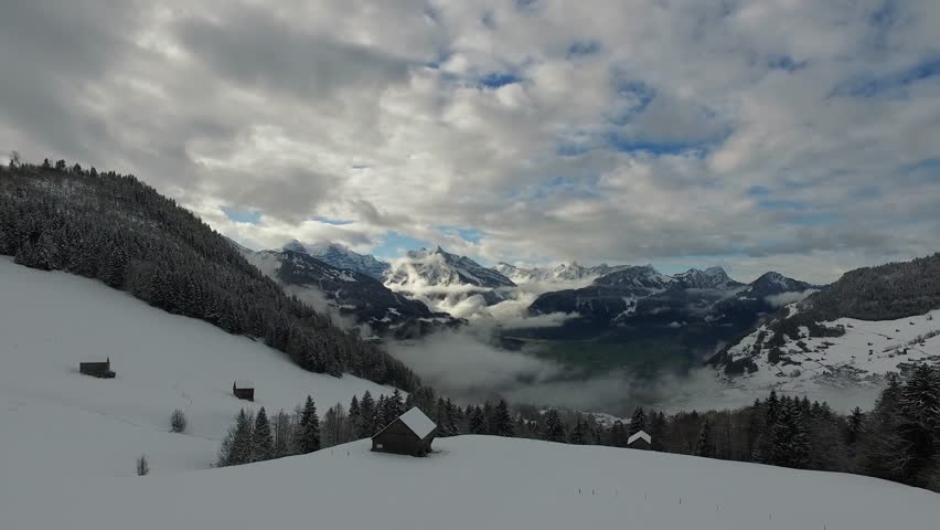 ST. MORITZ, SWITZERLAND-CIRCA 2011-The Train Station In St. Moritz ...