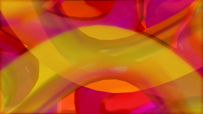 Red Yellow Spinning Objects Stock Footage Video (100% Royalty-free ...