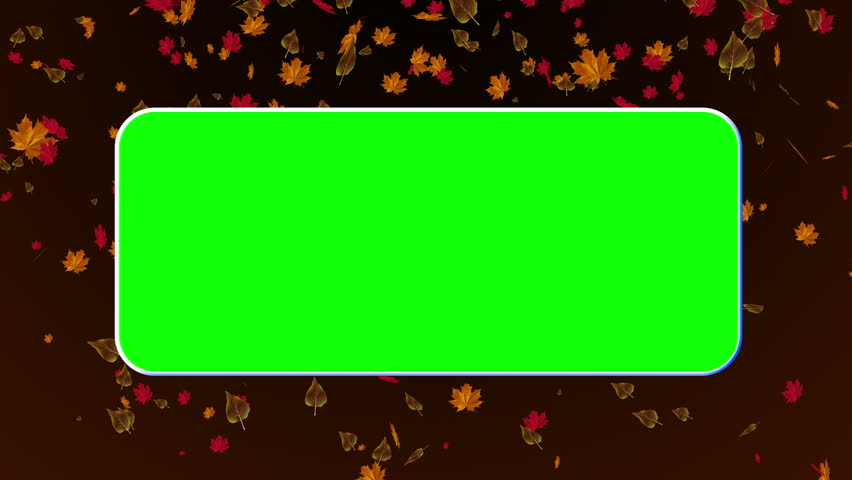 Stock Video Clip of Happy Thanksgiving animation with GreenScreen and ...