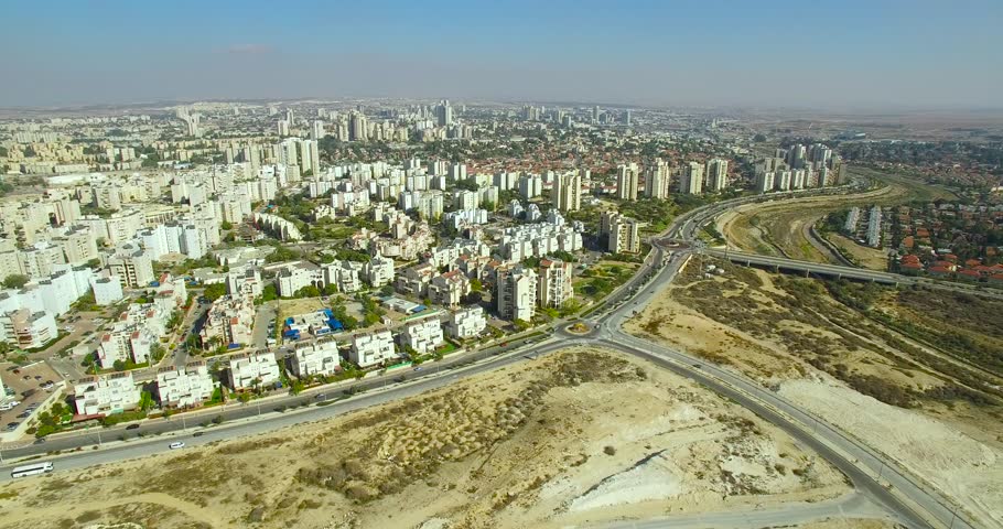 City,skyline - Beer Sheva, Israel Video de stock (totalmente libre de ...