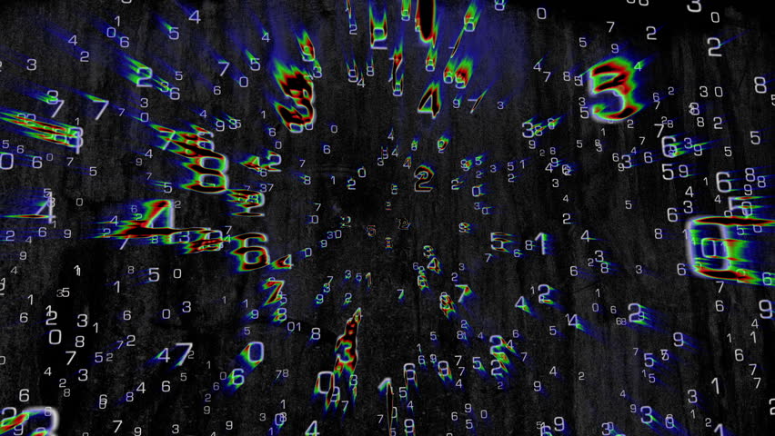 3d Mathematics Very Spectacular Colorful Stock Footage Video (100% ...