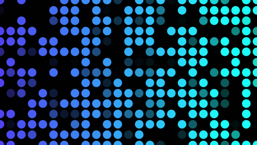 Blinking Blue Shade Dots Against Stock Footage Video (100% Royalty-free ...