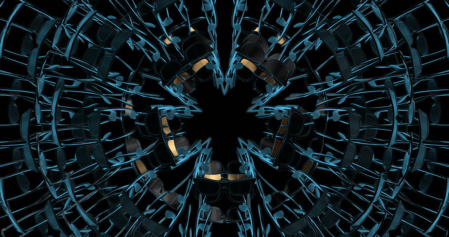 EDM Visual Background VJ Abstract Event Video SunGlasses 3D Videos de ...