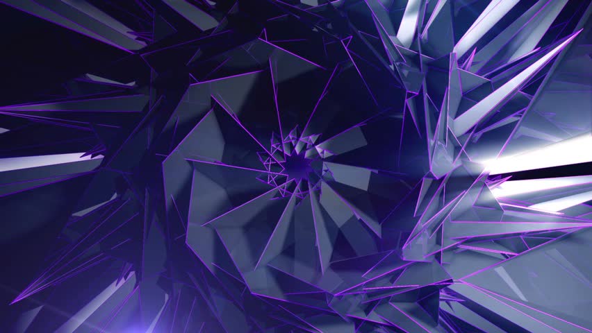 Triangle - Dark Series - Stock Footage Video (100% Royalty-free ...