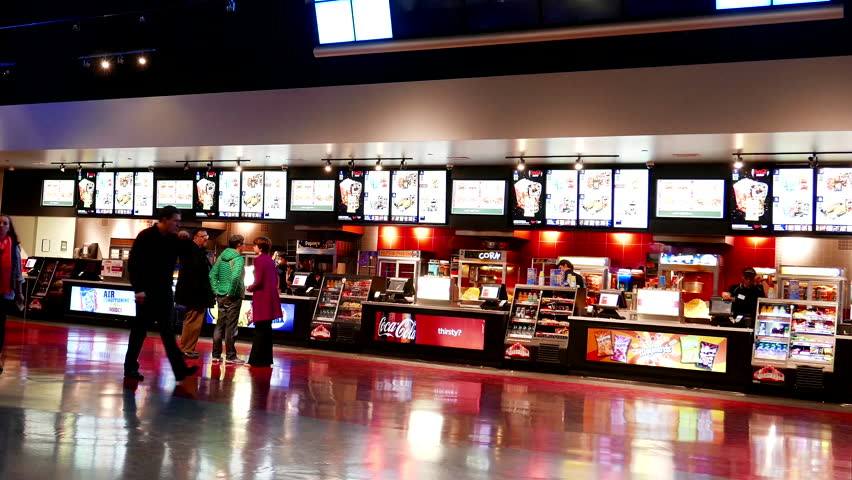 Coquitlam, BC, Canada - February 21, 2017 : People Buying Movie Ticket ...
