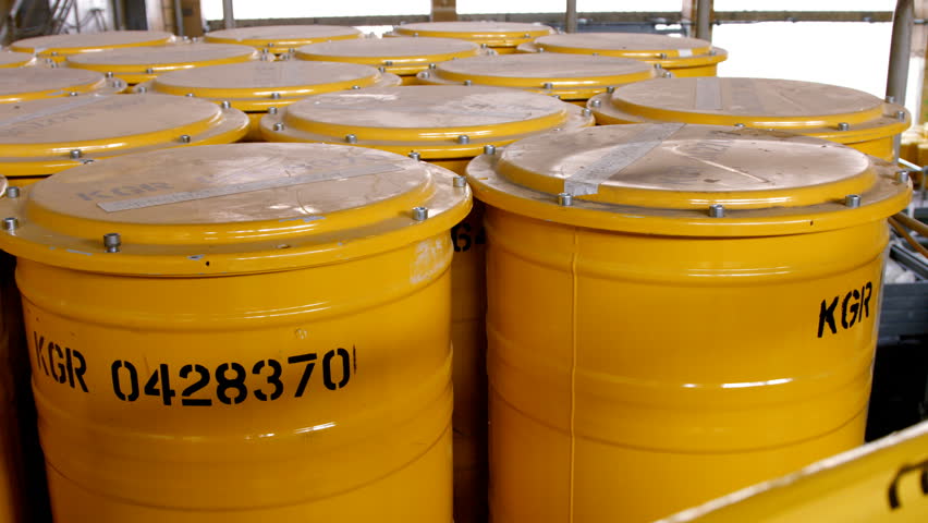 Nuclear Waste Barrels Stock Footage Video (100% Royalty-free) 15686059 ...