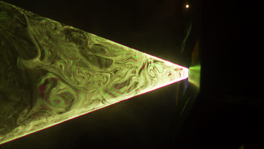 Scanning Laser Beam Passing Through Stock Footage Video (100% Royalty ...