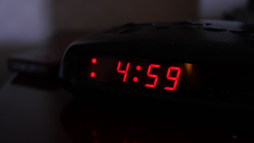 Alarm Clock Going Off At 6 AM Stock Footage Video 2631077 | Shutterstock