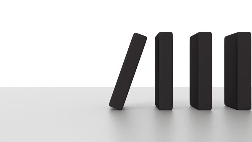 Falling Domino Animation Stock Footage Video (100% Royalty-free ...