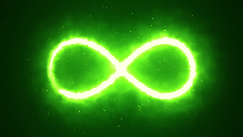 Animation Appearance of Infinity Shape Stock Footage Video (100% ...