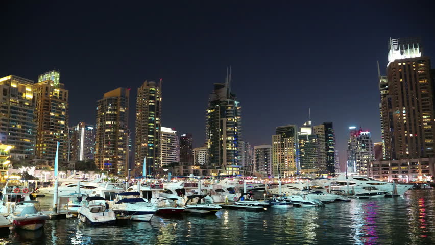 Dubai, United Arab Emirates - September 22, 2016: Views Of The Dubai ...