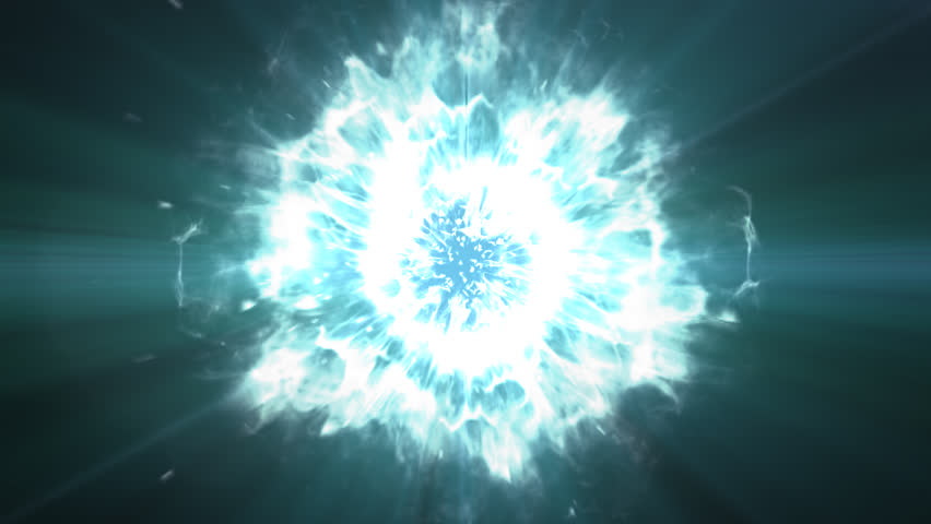 Shockwave Particle Explosion Animation Motion Graphic Abstract Effect Stock Footage Video ...