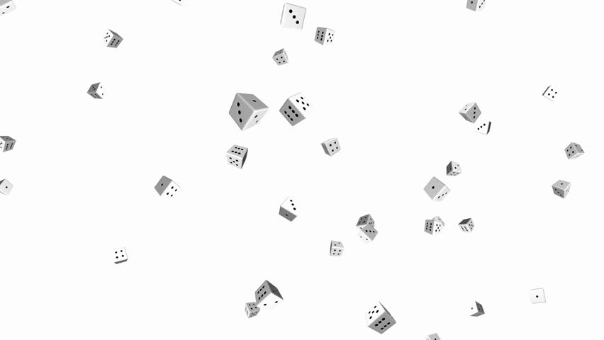 Flying Dice Seamless Loop, Overlay, Stock Footage Video (100% Royalty ...