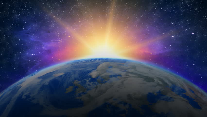 Sunrise Over The Earth