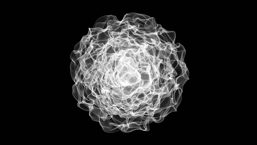 Simulation of Nuclear Chain Reaction Stock Footage Video (100% Royalty ...